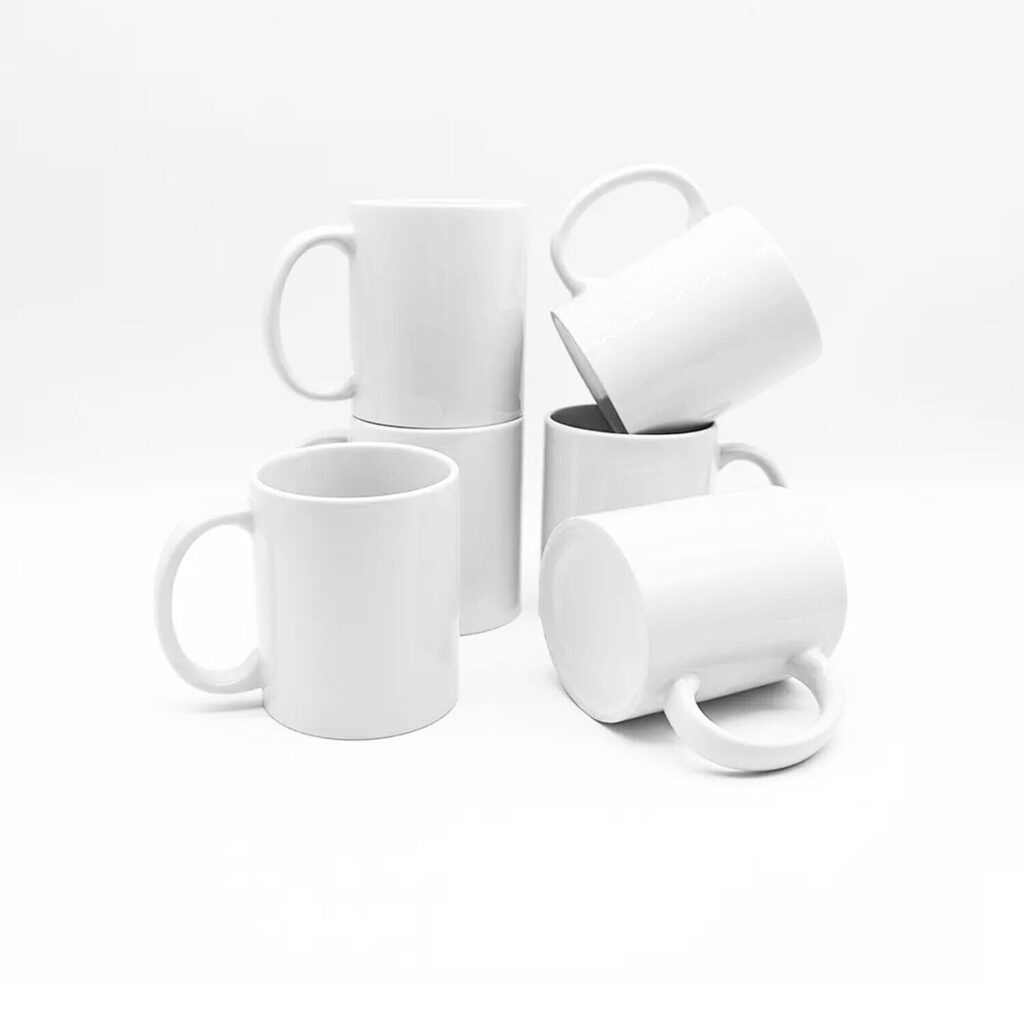 15oz Blank Sublimation Mugs for Heat Transfer, Vacuum Press