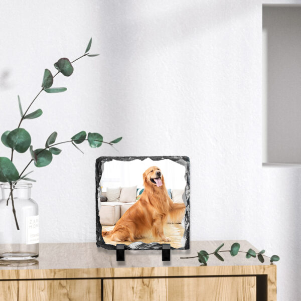 Sublimation Rock Slate - Square for Photograph Printing SH19