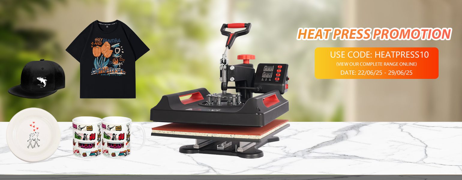 🔥 Summer Heat Press Sale – Save 10% Sitewide on Heat Presses & Supplies ...